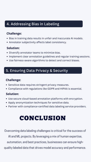Overcoming Data Labeling Challenges for AI & ML Development | PDF