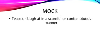 Overcoming Difficult Situations | PPTX