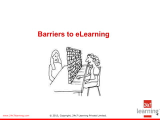 Overcoming eLearning Training Barriers | PPTX
