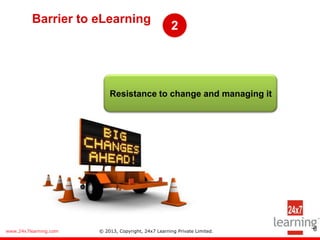 Overcoming eLearning Training Barriers | PPT