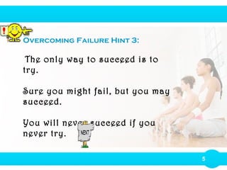 Overcoming failure hints | PPT