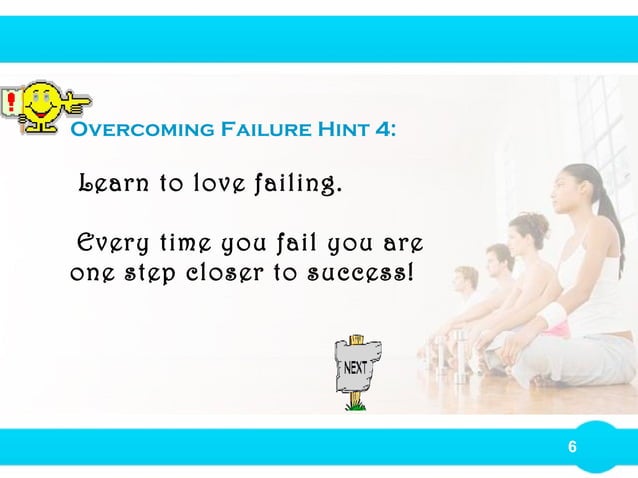 Overcoming failure hints | PPT | Career Advice | Careers