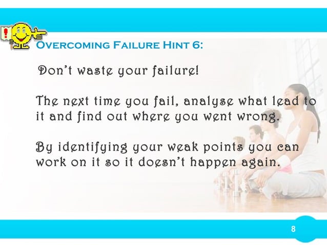 Overcoming Failure Hints | Ppt