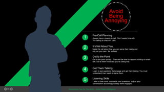 Overcoming the Fear of Calling for Sales Success | PPT