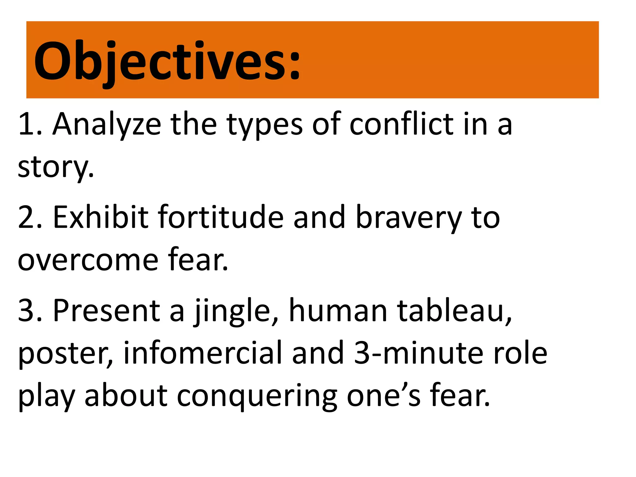 Overcoming fear | PPTX