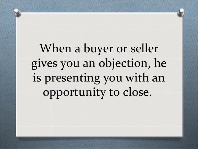 Overcoming Objection Quotes