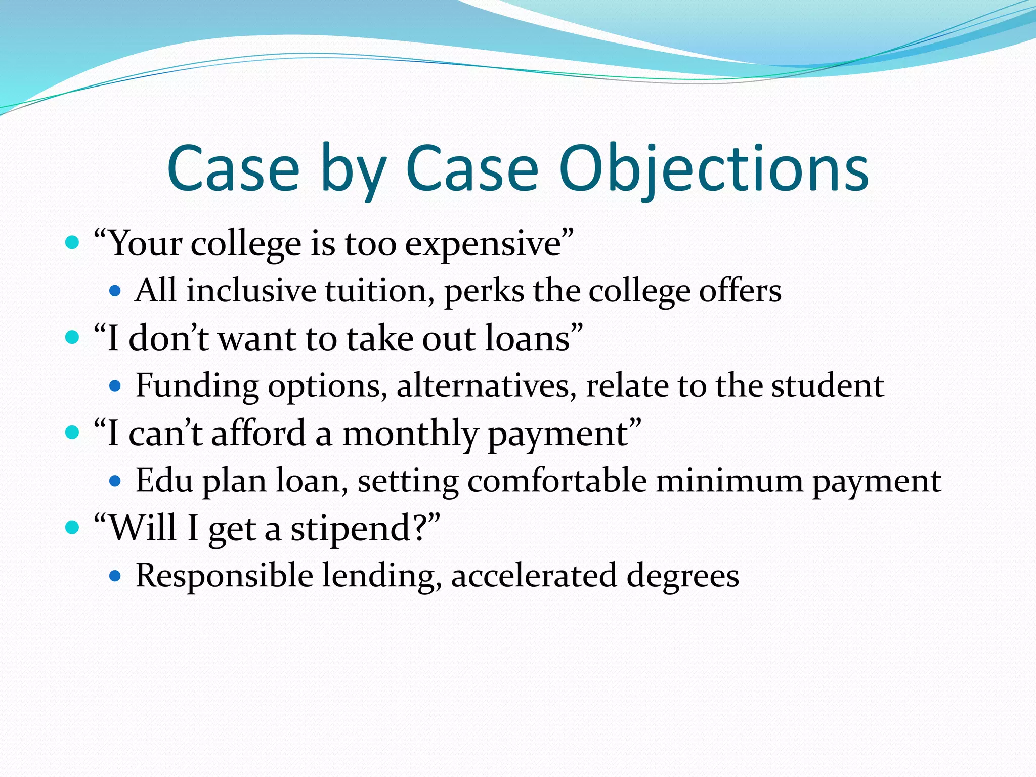 Overcoming objections | PPT