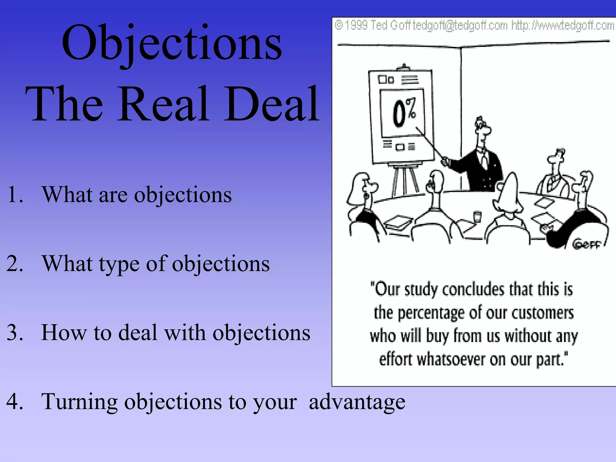 Overcoming objections jim duffy | PPTX