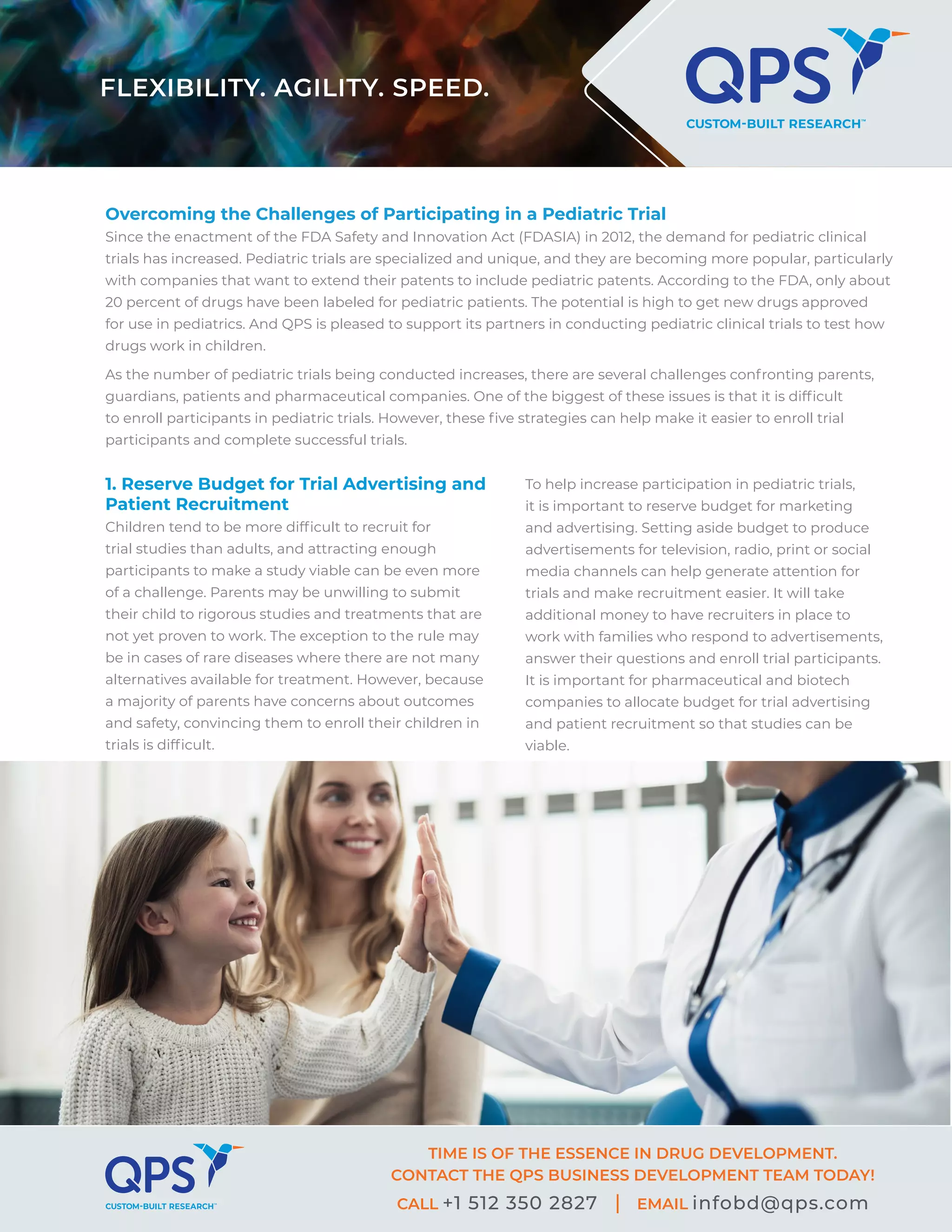 Overcoming Pediatric Trial Challenges | PDF