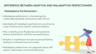 Overcoming Perfectionism: Strategies for Managing Self-Expectations and ...