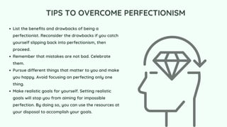 Overcoming Perfectionism: Strategies for Managing Self-Expectations and ...