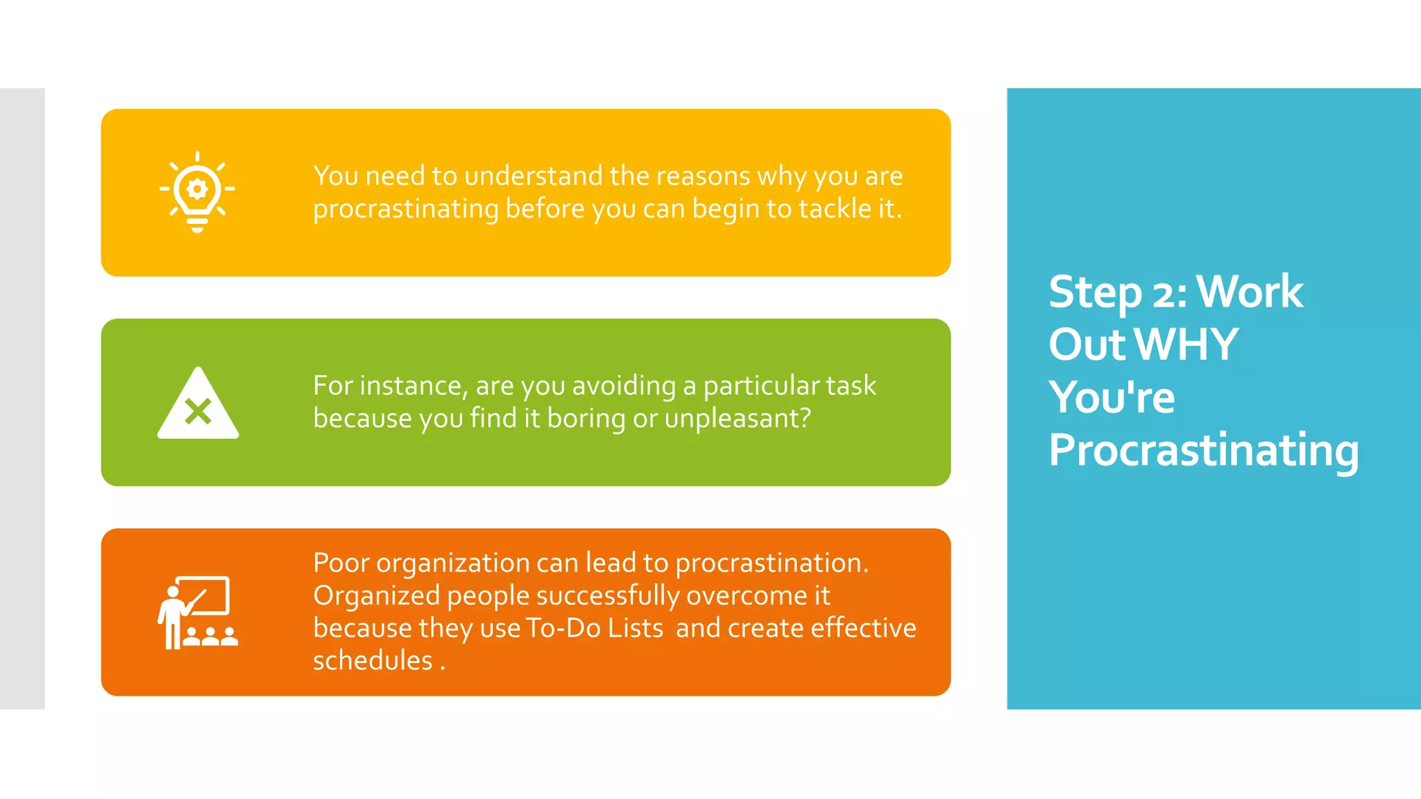 Overcoming procrastination and Importance of Scheduling | PDF