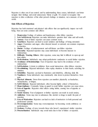 Overcoming Rejection: A Comprehensive Guide to Understanding and ...