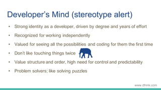 Overcoming Resistance - How to Engage Developers in Agile Adoption | PPT