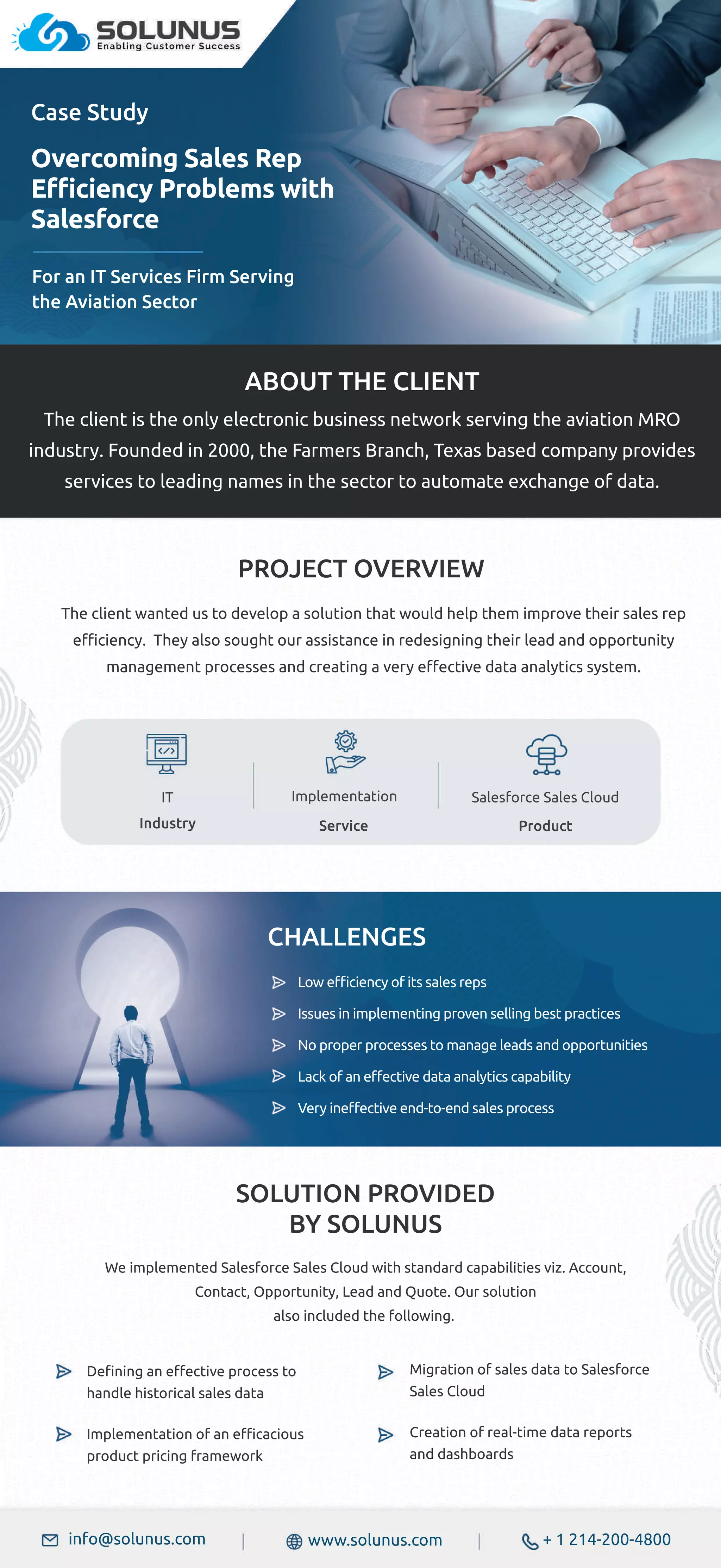 Overcoming sales rep efficiency problems with salesforce | PDF