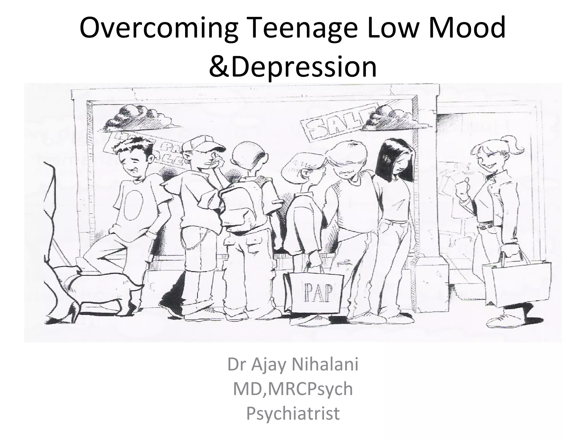 Overcoming teenage low mood &depression | PPT | Mental Health ...