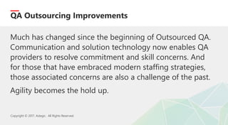 Overcoming Your QA Outsourcing Concerns | PPT