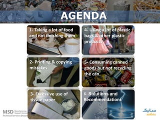 Overconsumption Of Solid Resources | PPSX