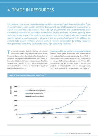 Overconsumption: Our use of the Worlds Natural Resources | PDF