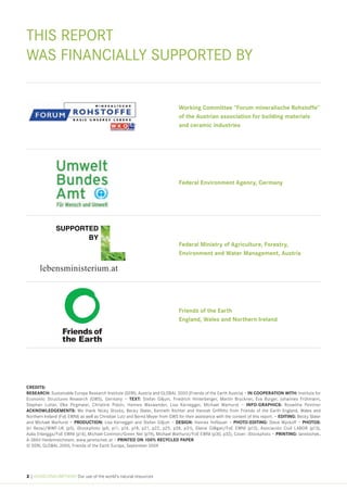 Overconsumption: Our use of the Worlds Natural Resources | PDF