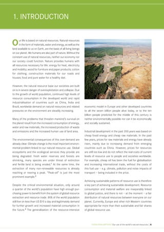 Overconsumption: Our use of the Worlds Natural Resources | PDF