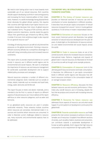 Overconsumption: Our use of the Worlds Natural Resources | PDF