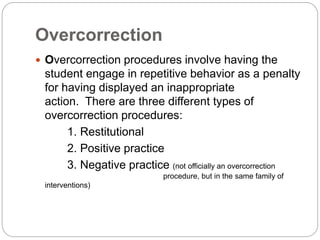 Overcorrection | PPTX