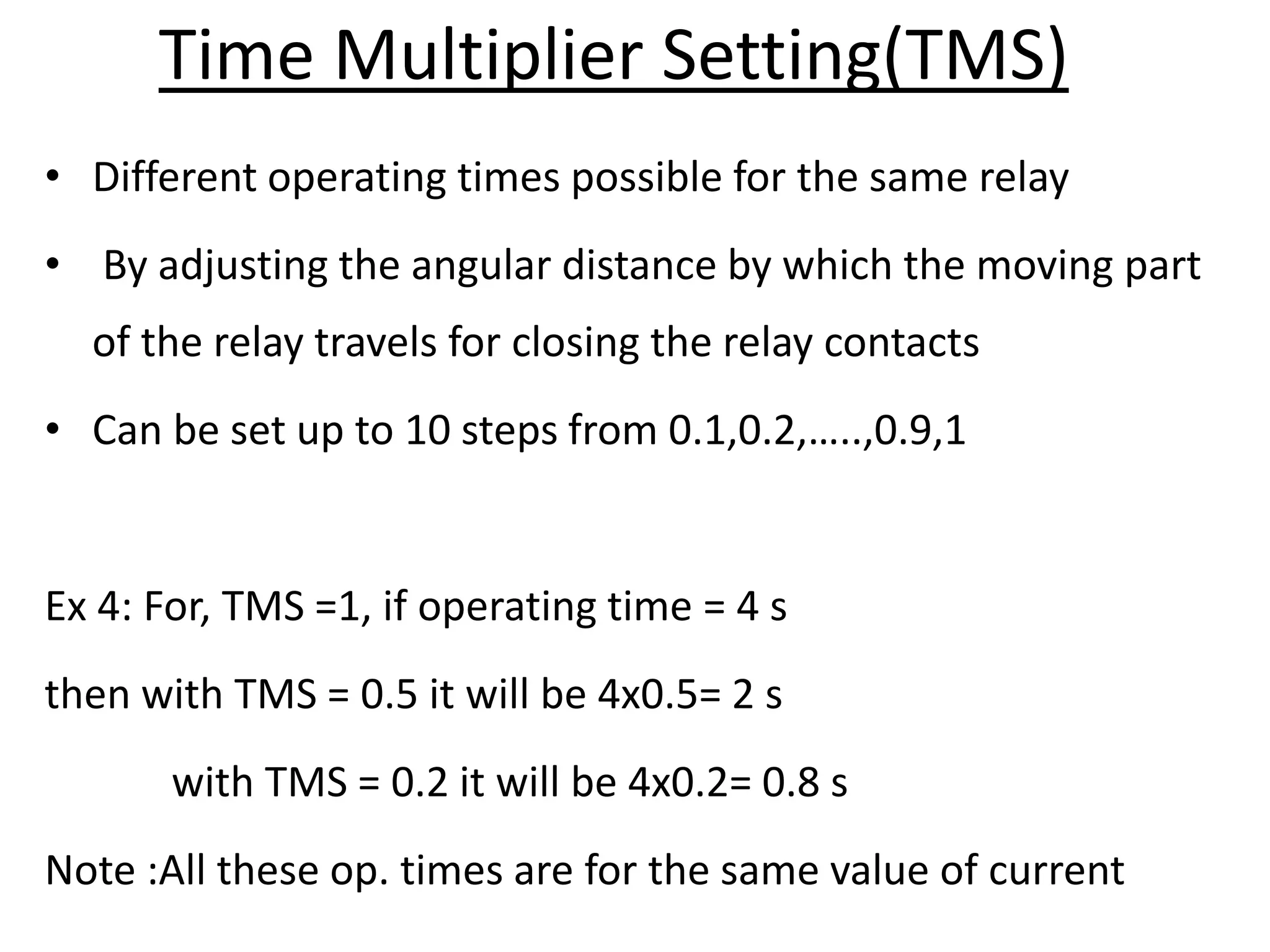 Over current Relays | PPTX