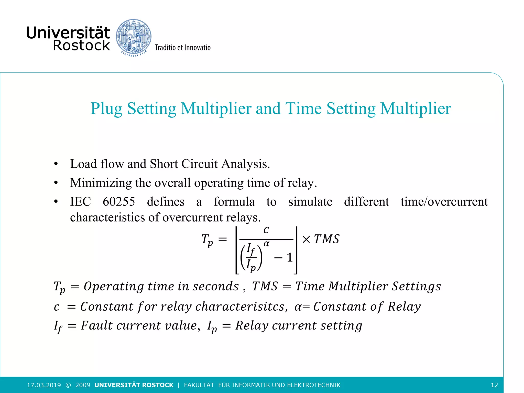 Overcurrent and Distance Protection in DigSilent PowerFactory | PPTX