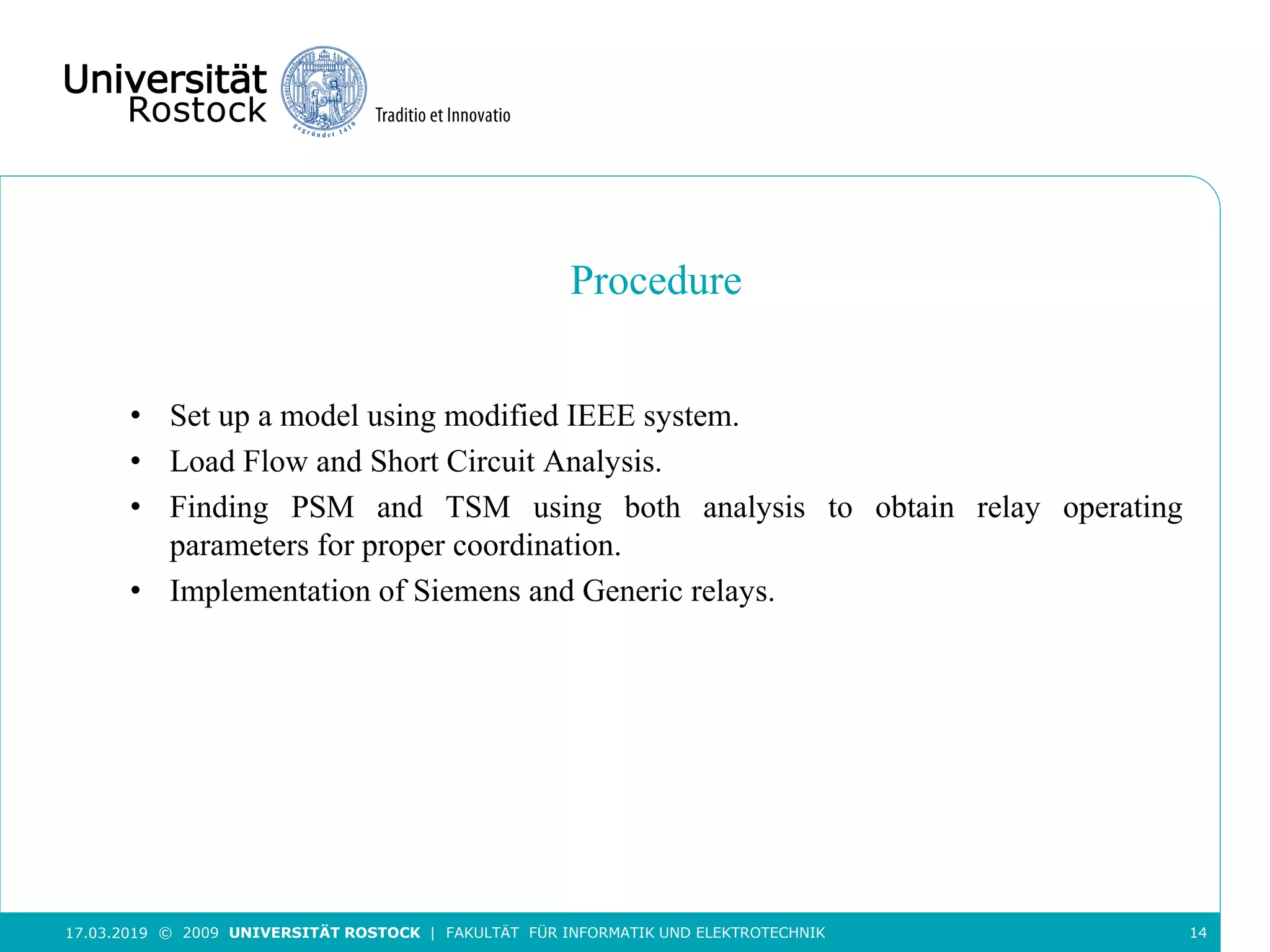 Overcurrent and Distance Protection in DigSilent PowerFactory | PPTX