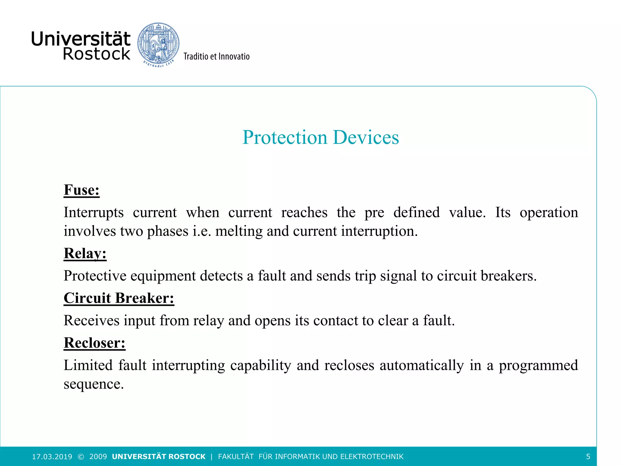 Overcurrent and Distance Protection in DigSilent PowerFactory | PPTX