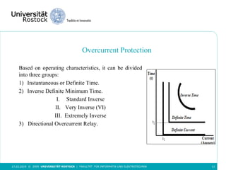 Overcurrent and Distance Protection in DigSilent PowerFactory | PPTX