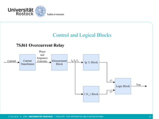 Overcurrent and Distance Protection in DigSilent PowerFactory | PPTX