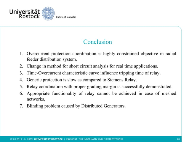 Overcurrent and Distance Protection in DigSilent PowerFactory | PPTX