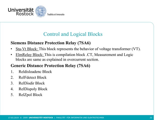 Overcurrent and Distance Protection in DigSilent PowerFactory | PPTX