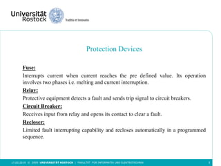 Overcurrent and Distance Protection in DigSilent PowerFactory | PPTX