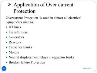 Over current protection | PPTX