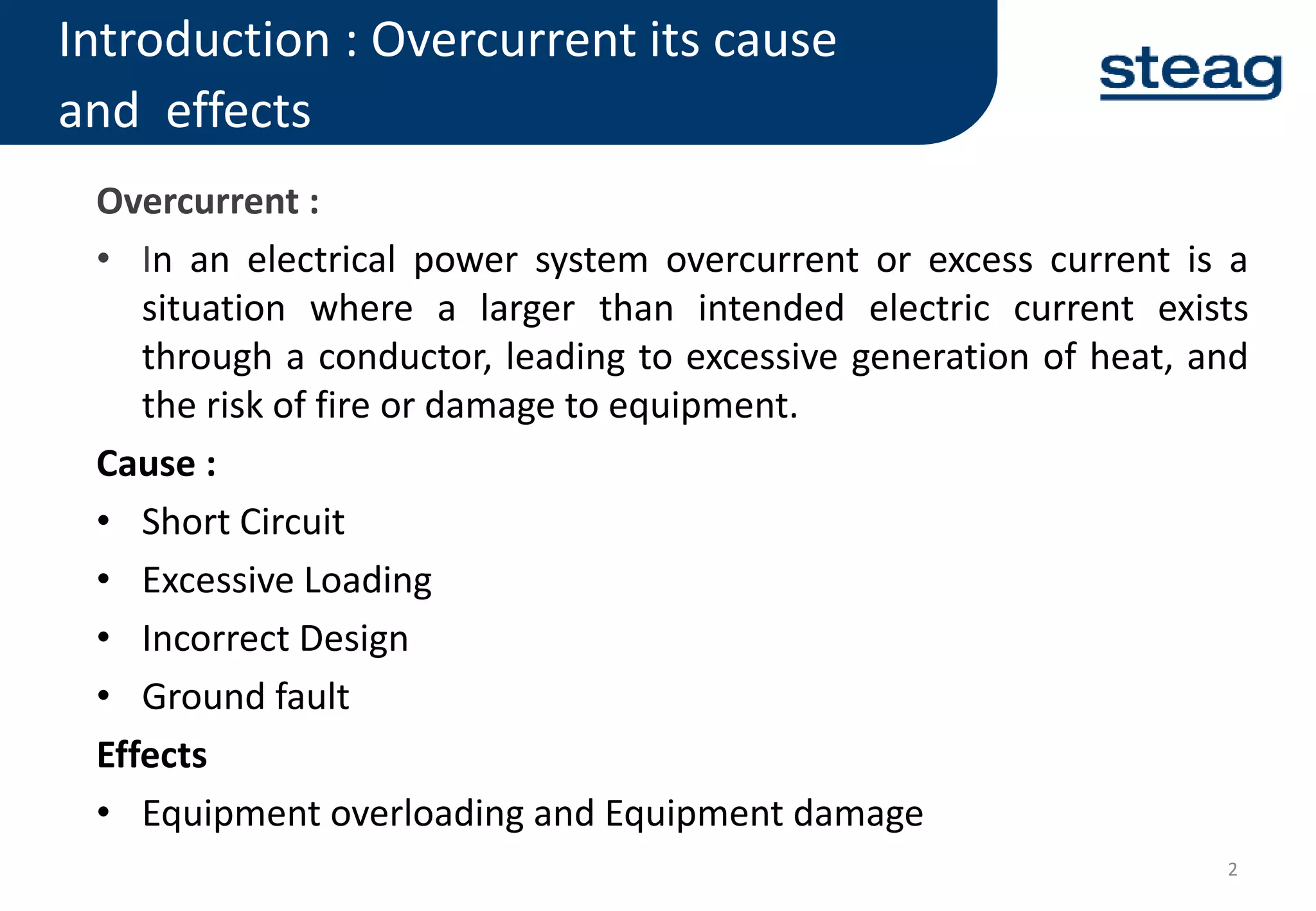 Overcurrent Protection | PPTX