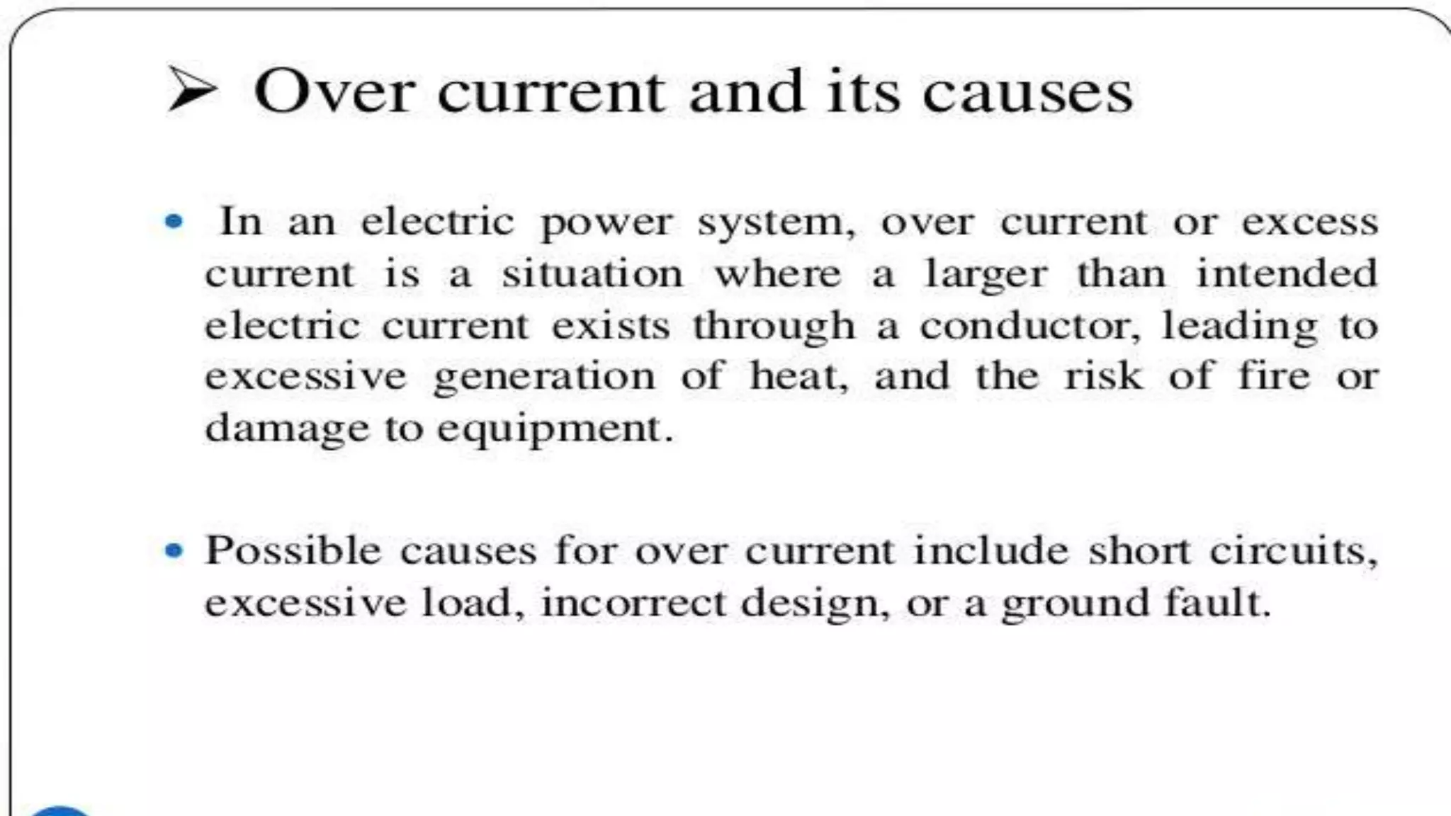 OverCurrent Relay & Protective Scheme | PPT