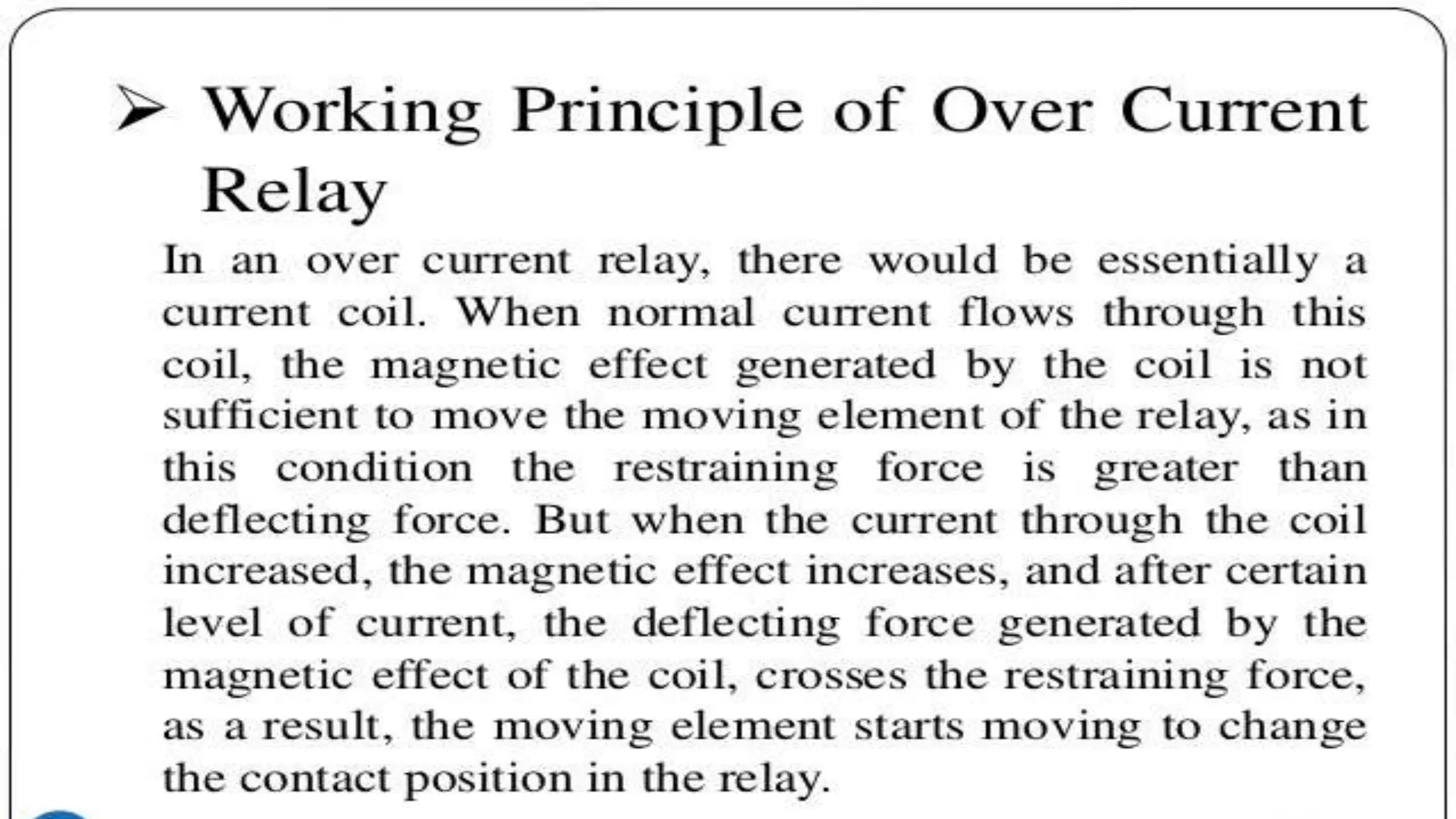 OverCurrent Relay & Protective Scheme | PPT