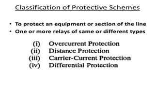 OverCurrent Relay & Protective Scheme | PPT