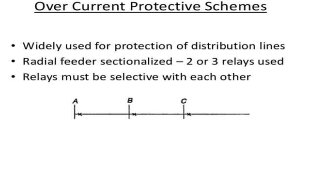 OverCurrent Relay & Protective Scheme | PPT