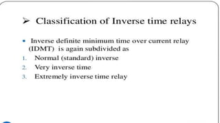 OverCurrent Relay & Protective Scheme | PPT