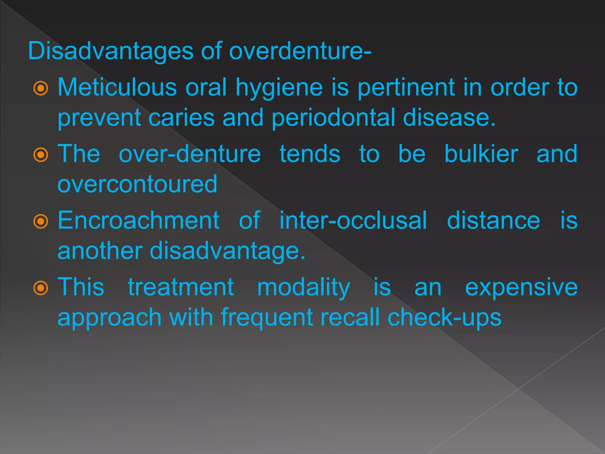 Overdenture | PPTX