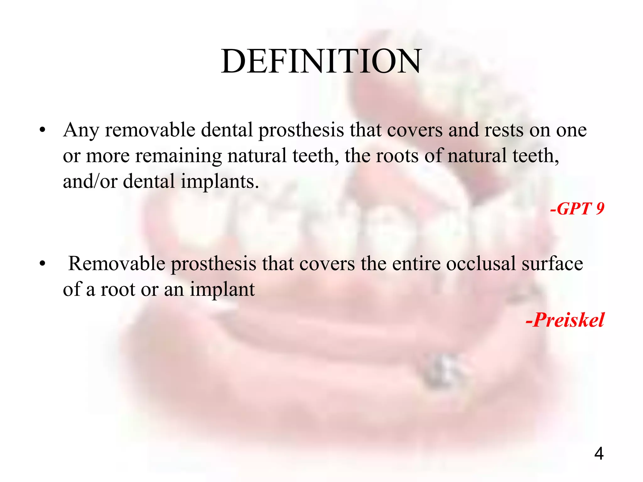 Over dentures and its attachment | PPTX