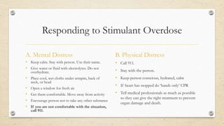 Overdose awareness and harm reduction | PPTX