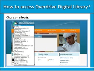 Overdrive libguide | PPTX