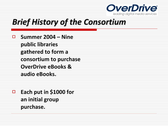 Overdrive & mobile technology | PPT