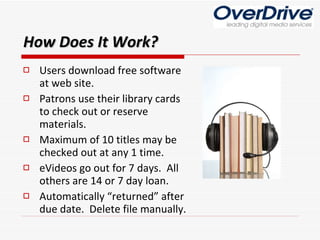 Overdrive & mobile technology | PPT | Tablets and E-readers | Consumer ...