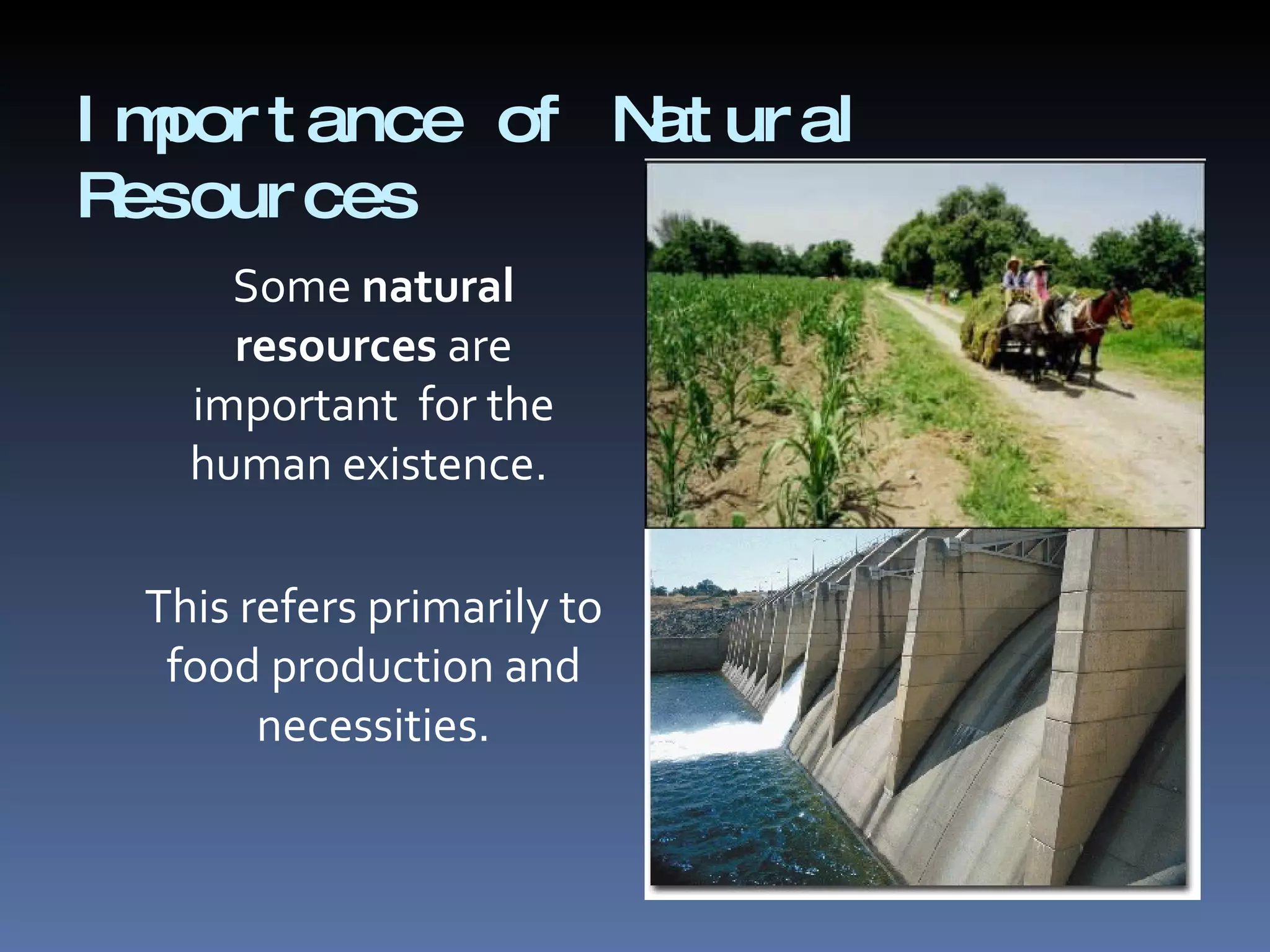 Ove Rexploitation Of Natural Resources | PPT